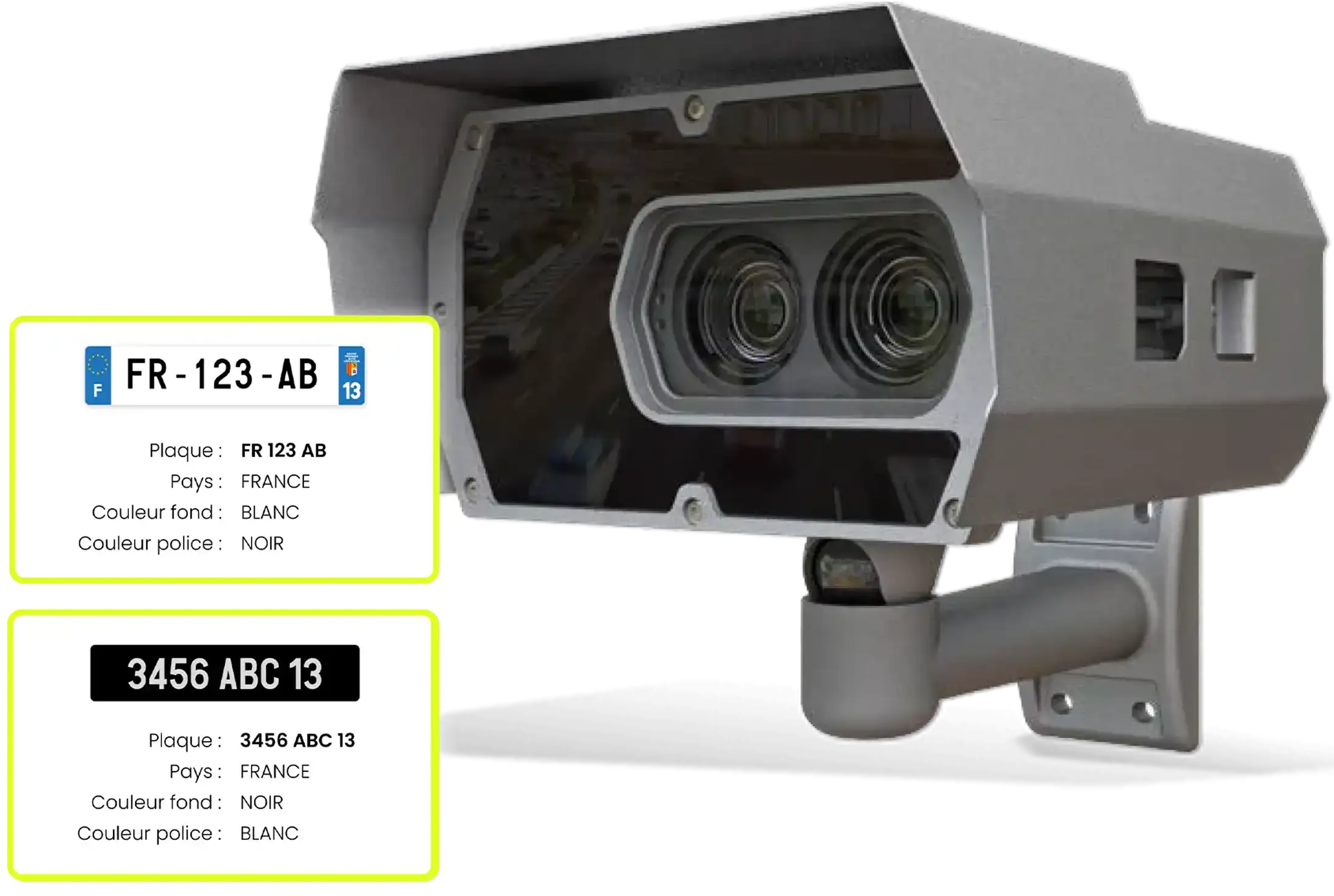 Caméra VIDAR SMART LAPI | Vsens